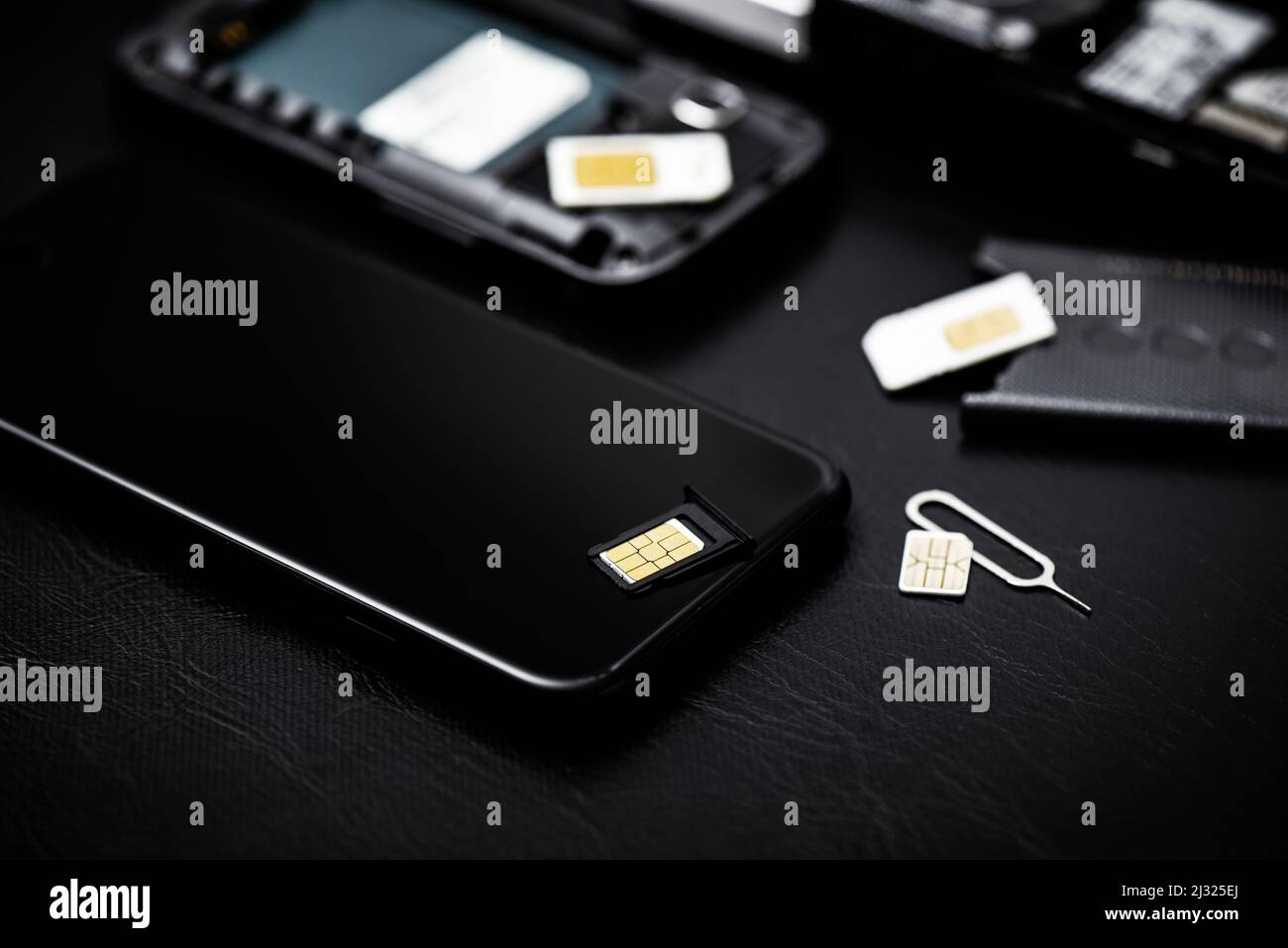 Changing sim hi-res stock photography and images - Alamy