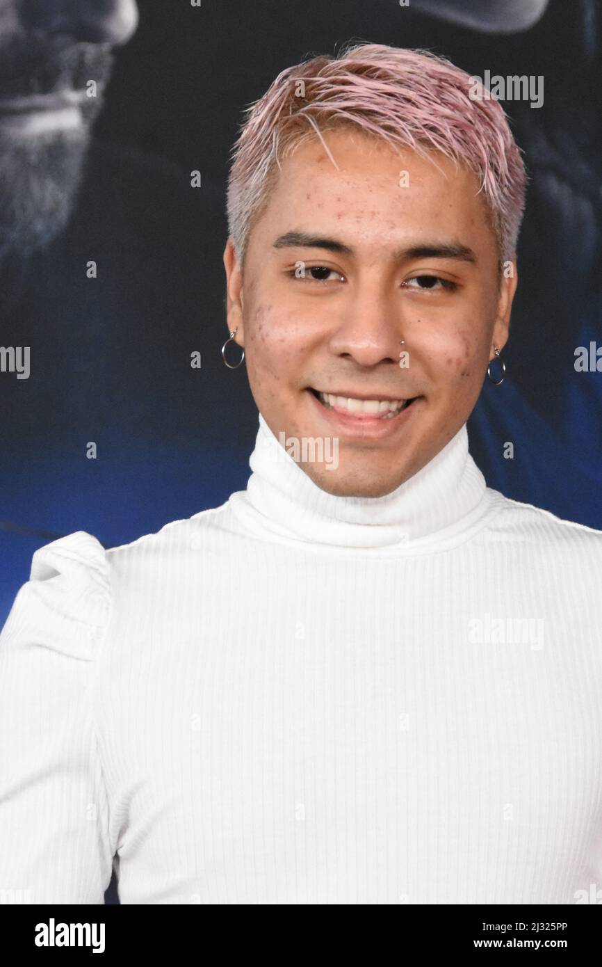 Los Angeles, California, USA 4th April 2022 Jonathan Chavez attends the ...