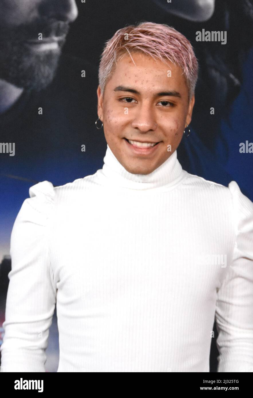 Los Angeles, California, USA 4th April 2022 Jonathan Chavez attends the ...
