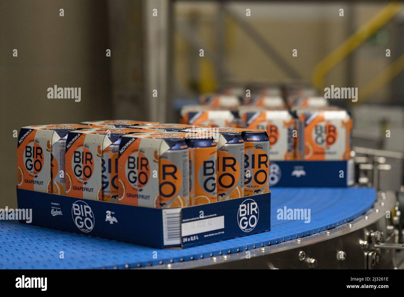 Ceske Budejovice, Czech Republic. 01st Apr, 2022. Mattoni drinks ...