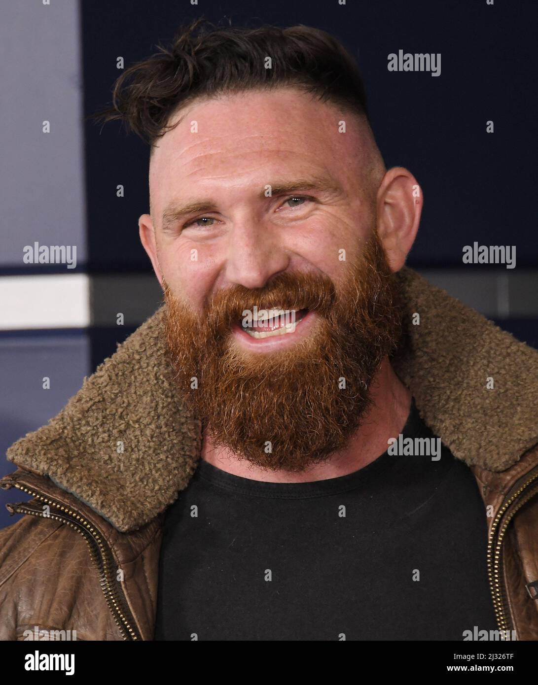 Devan Long arrives at the AMBULANCE Los Angeles Premiere held at the ...