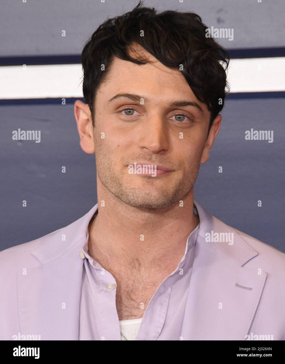 Colin Woodell arrives at the AMBULANCE Los Angeles Premiere held at the ...