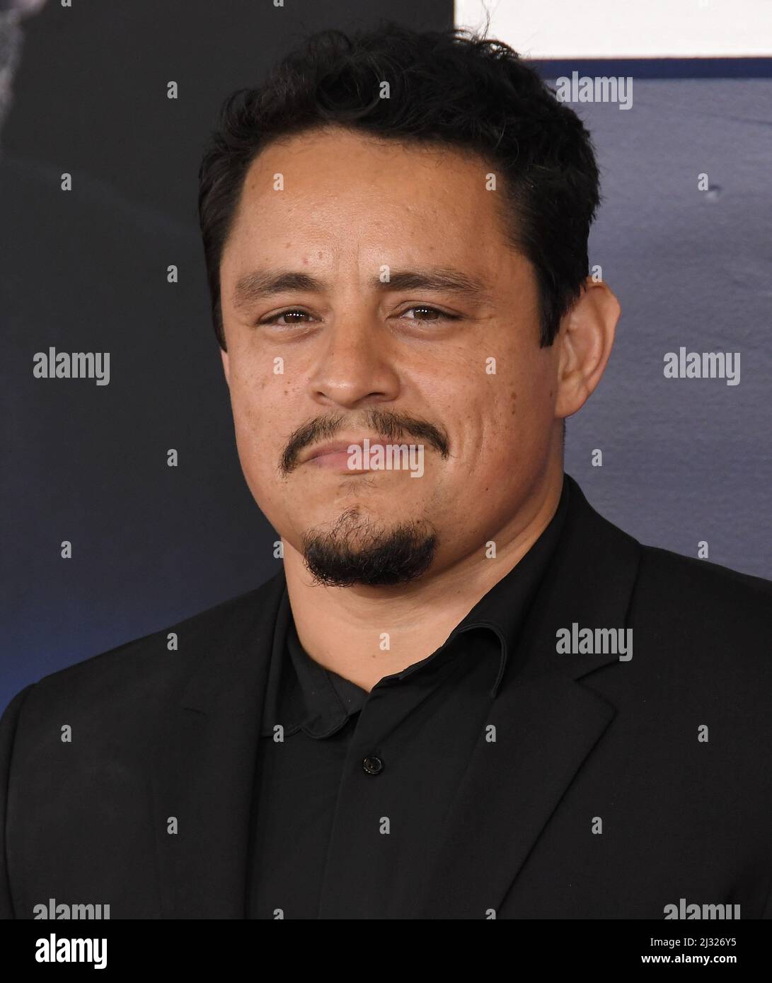 Jesse Garcia arrives at the AMBULANCE Los Angeles Premiere held at the ...