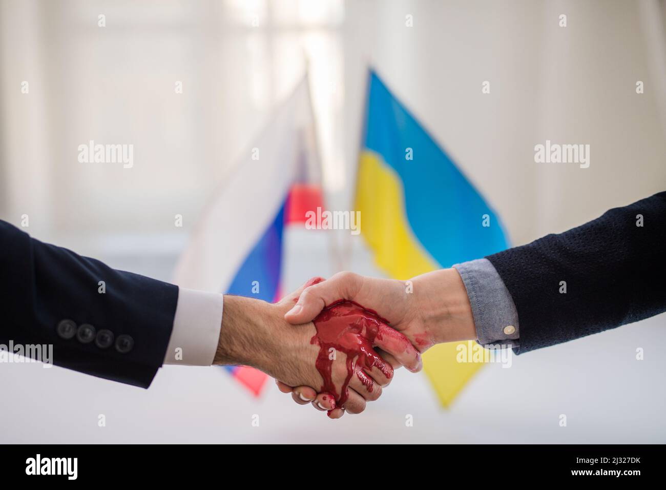 Blood Hand Shake