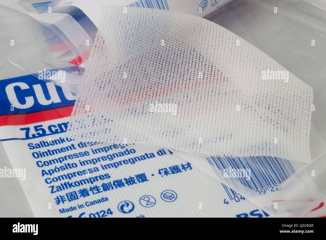 Ointment compress or dressing is a sterile pad or compress applied to a ...