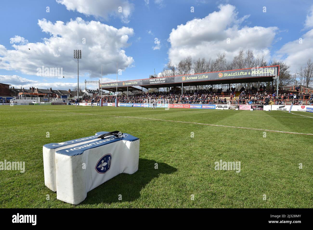 Wakefield, England - 3rd April 2022 - General view. Rugby League ...
