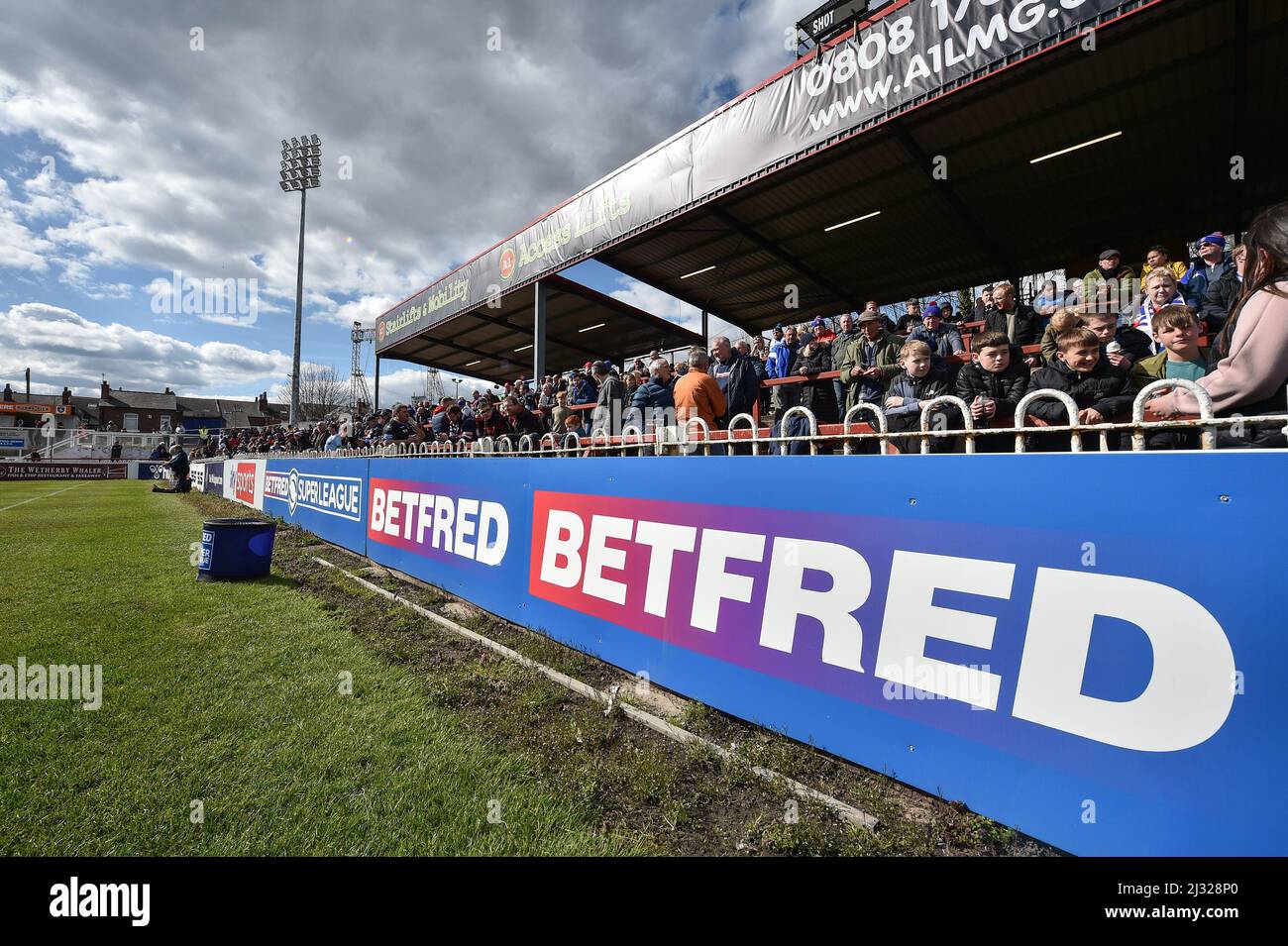 Wakefield, England - 3rd April 2022 - General view . Rugby League ...