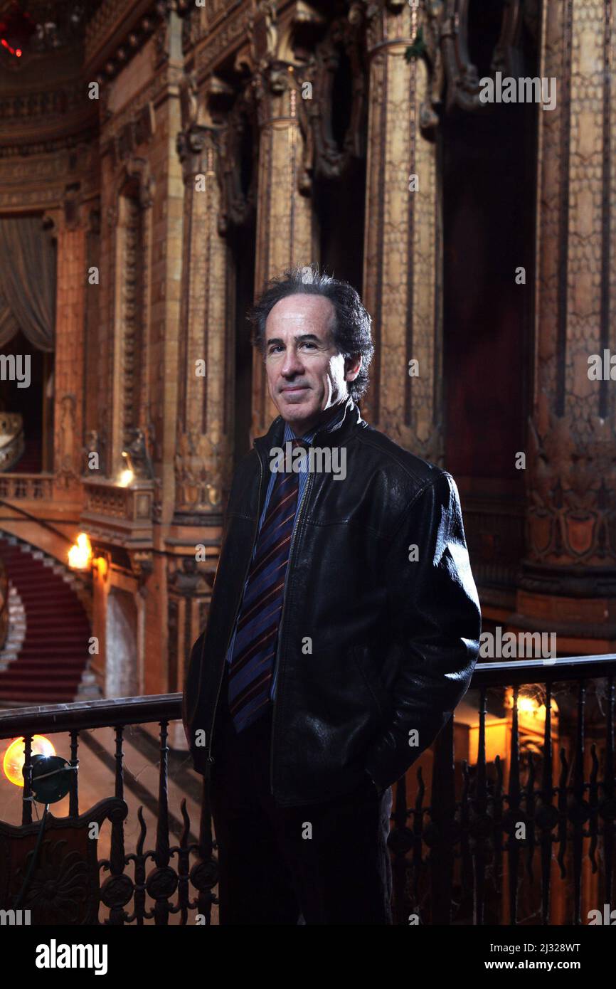 April 4, 2022: Jerry Mickelson, owner of the Uptown Theater, poses ...