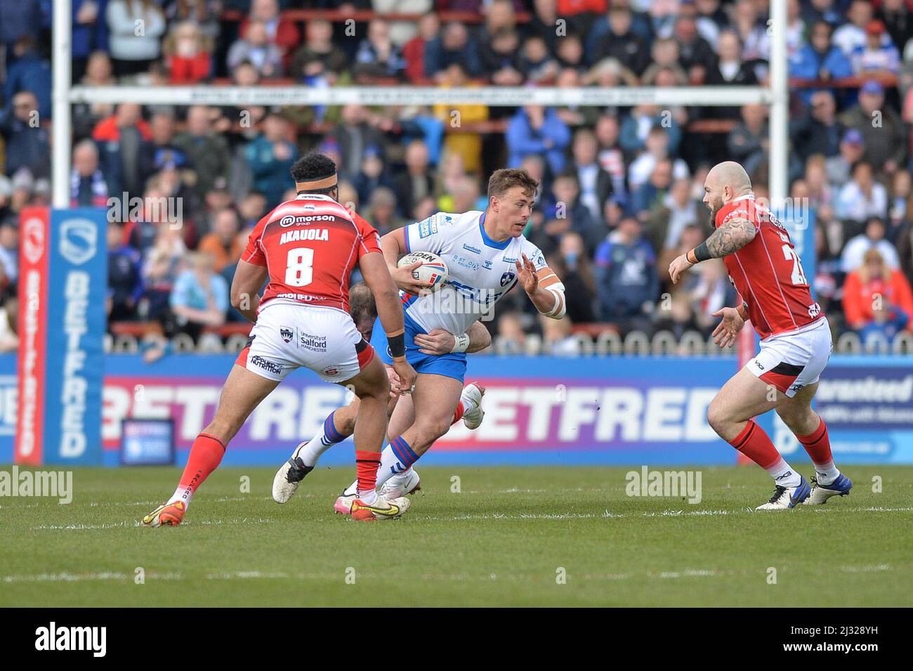 Wakefield, England - 3rd April 2022 - Wakefield Trinity's Jai Whitbread ...