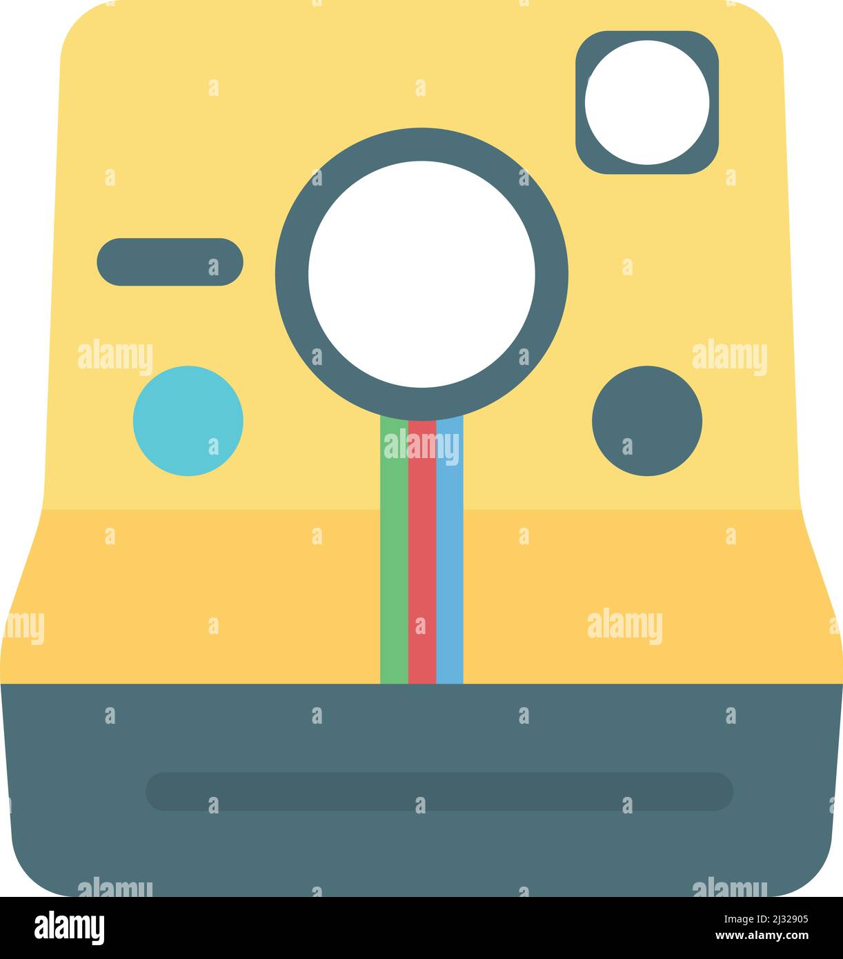 instant camera nineties style Stock Vector Image & Art - Alamy