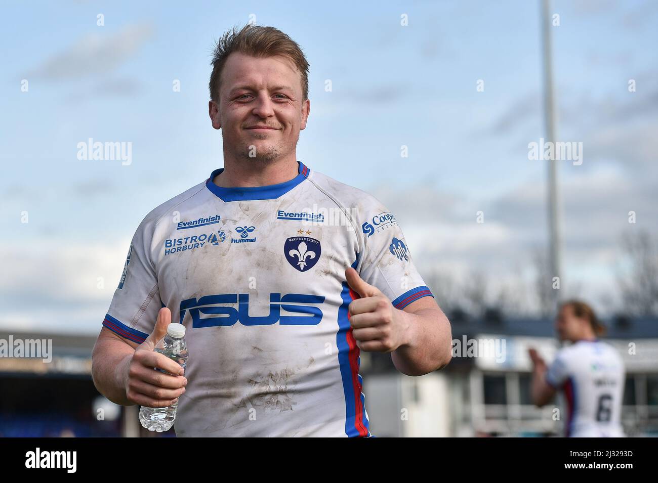 Wakefield, England - 3rd April 2022 - Wakefield Trinity's Eddie Battye ...