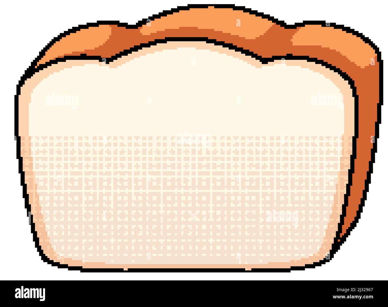 Bread on white background illustration Stock Vector Image & Art - Alamy