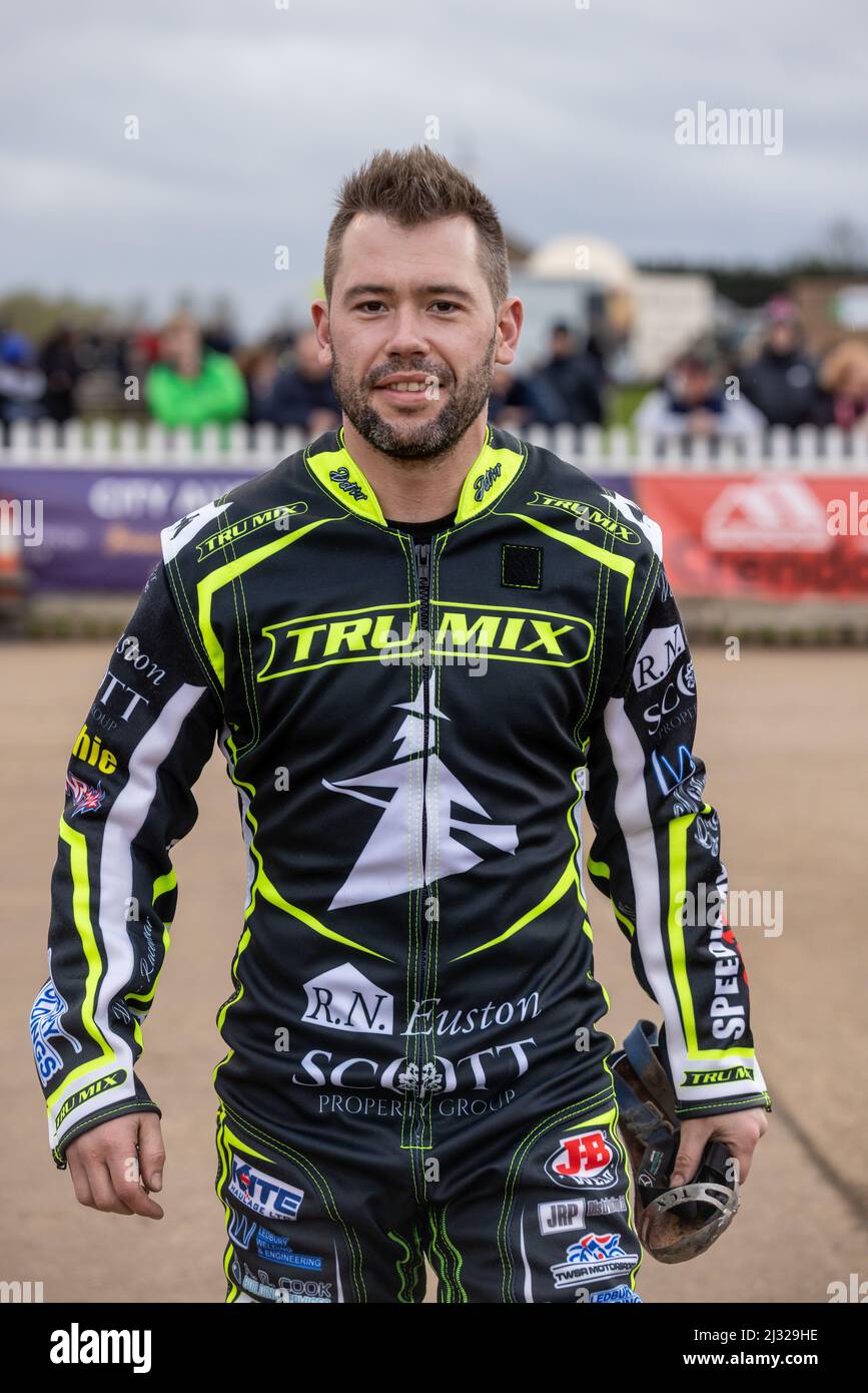 Paul Starke. Ipswich Witches speedway rider Stock Photo - Alamy