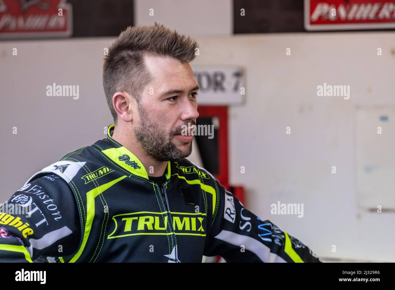 Paul Starke. Ipswich Witches speedway rider Stock Photo - Alamy