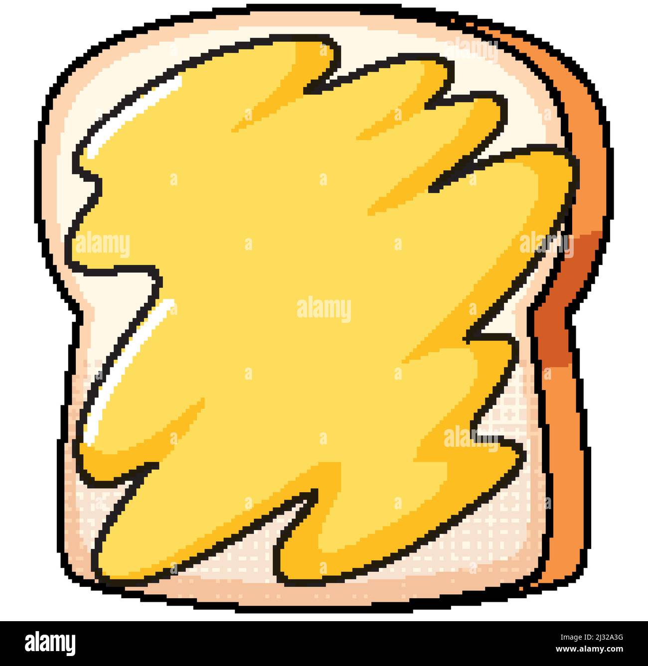Bread on white background illustration Stock Vector Image & Art - Alamy