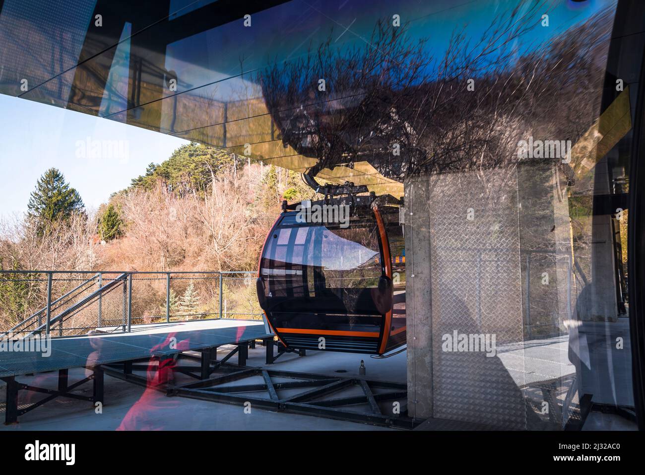New Sljeme Cable Car that opened on 24th February 2022, Zagreb, Croatia ...