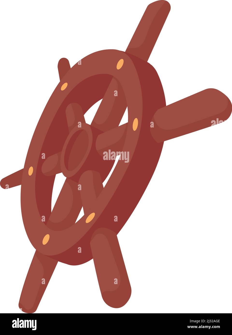 wooden ship rudder Stock Vector Image & Art - Alamy