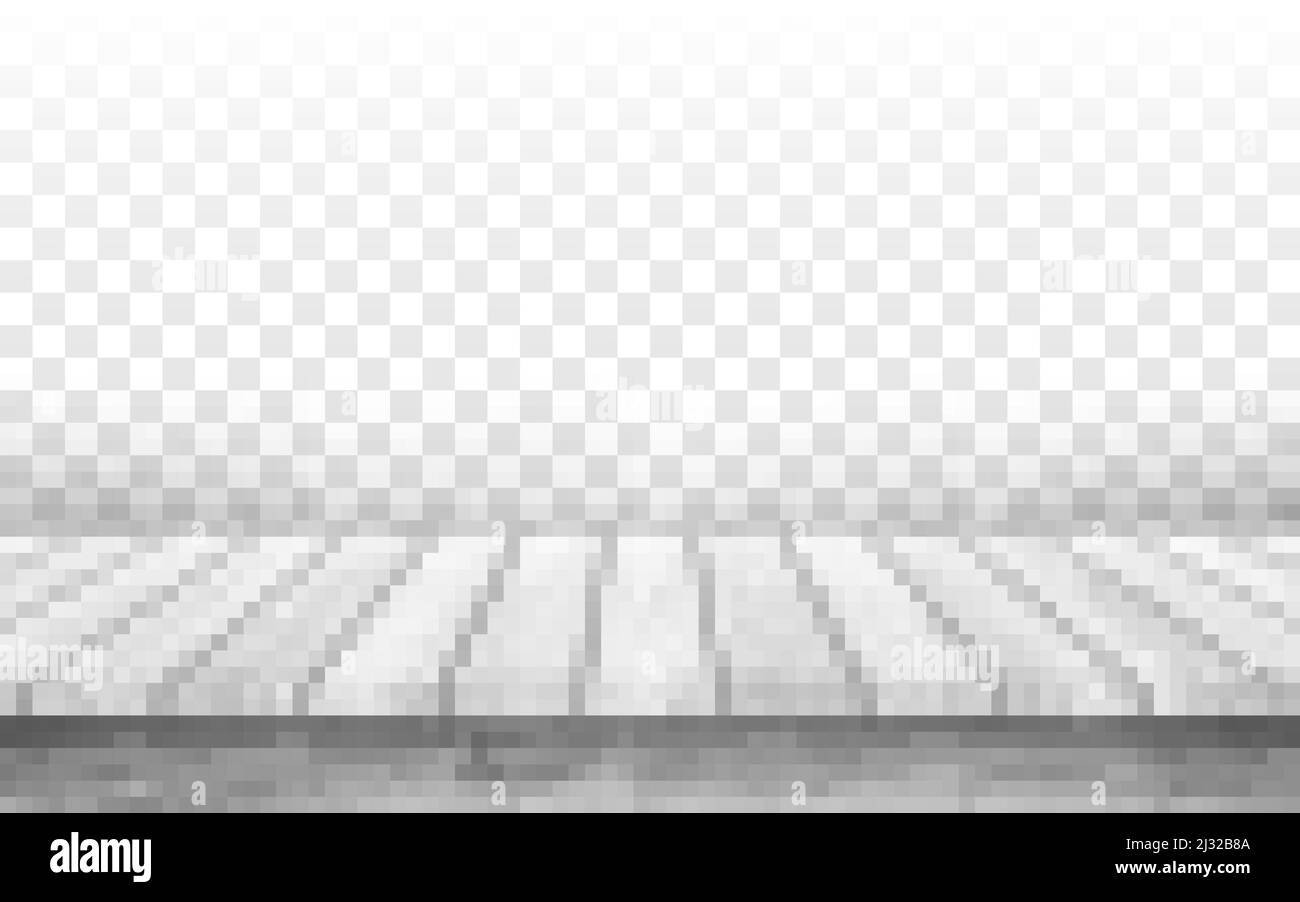 Wooden gray table top with aged surface, realistic vector illustration ...