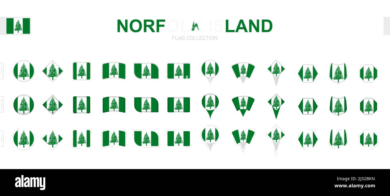 Pine flag Stock Vector Images - Alamy