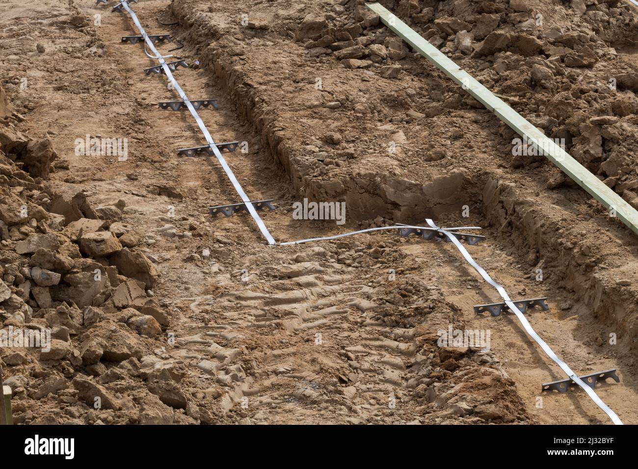 Construction house foundations hi-res stock photography and images - Alamy