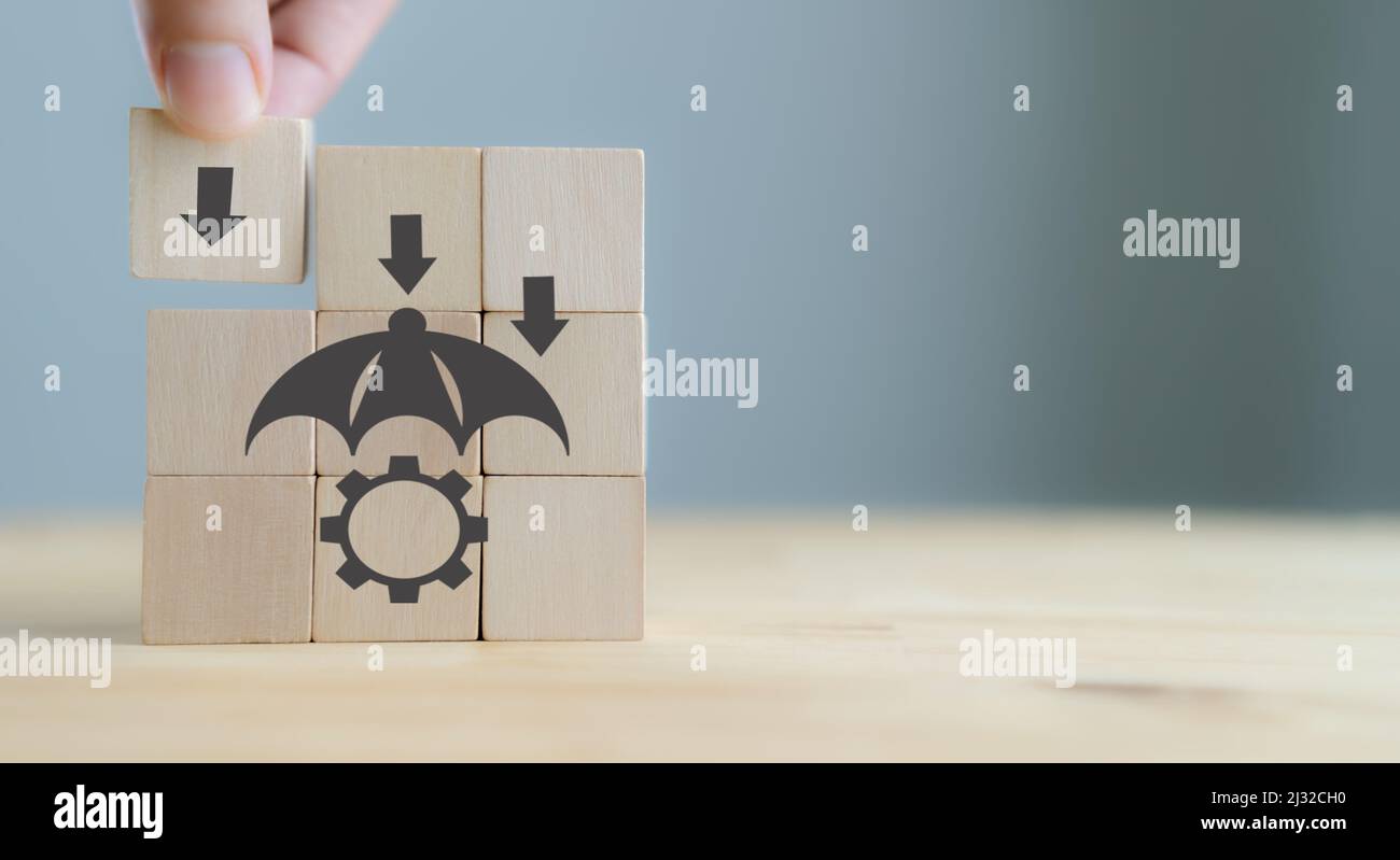 Risk Management Concept. Business Strategy and Development. Businessman ...