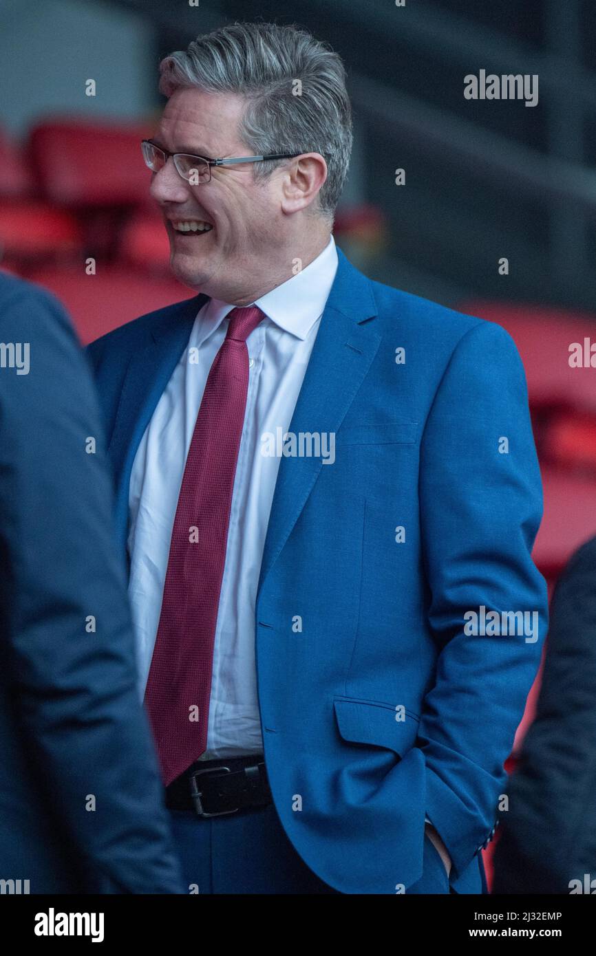 LONDON, ENGLAND - APRIL 04: politician Sir Keir Starmer during the ...