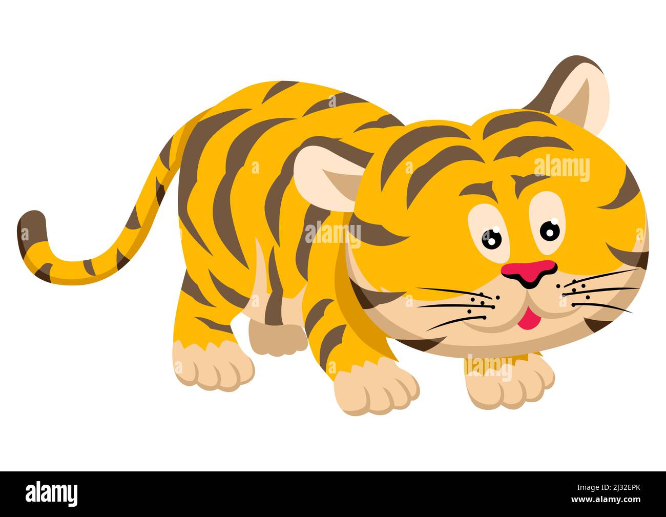 Cartoon tiger hi-res stock photography and images - Alamy