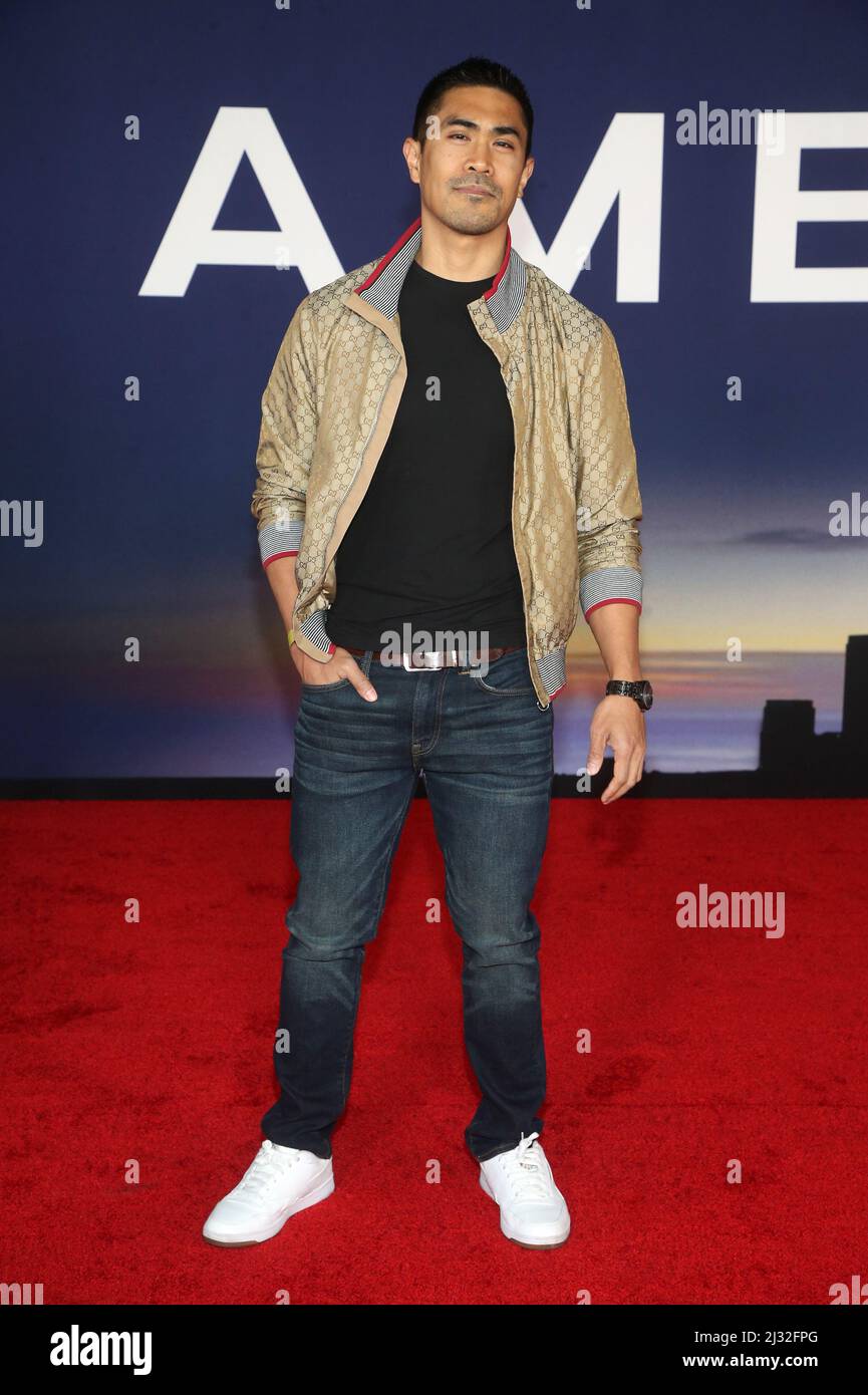 Los Angeles, Ca. 4th Apr, 2022. JB Tadena, at the premiere Ambulance at ...