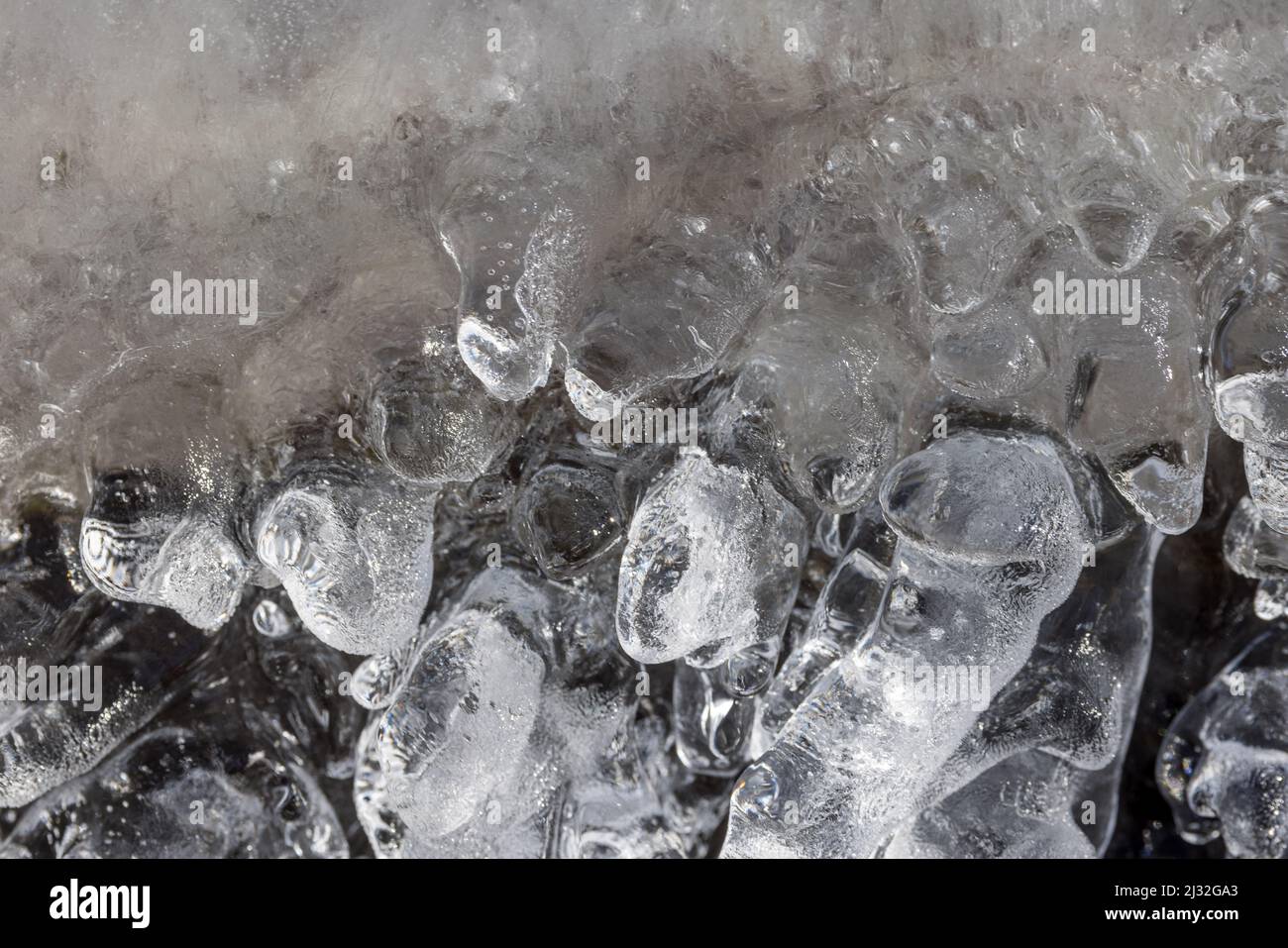 ice structures in the swiss alps Stock Photo - Alamy