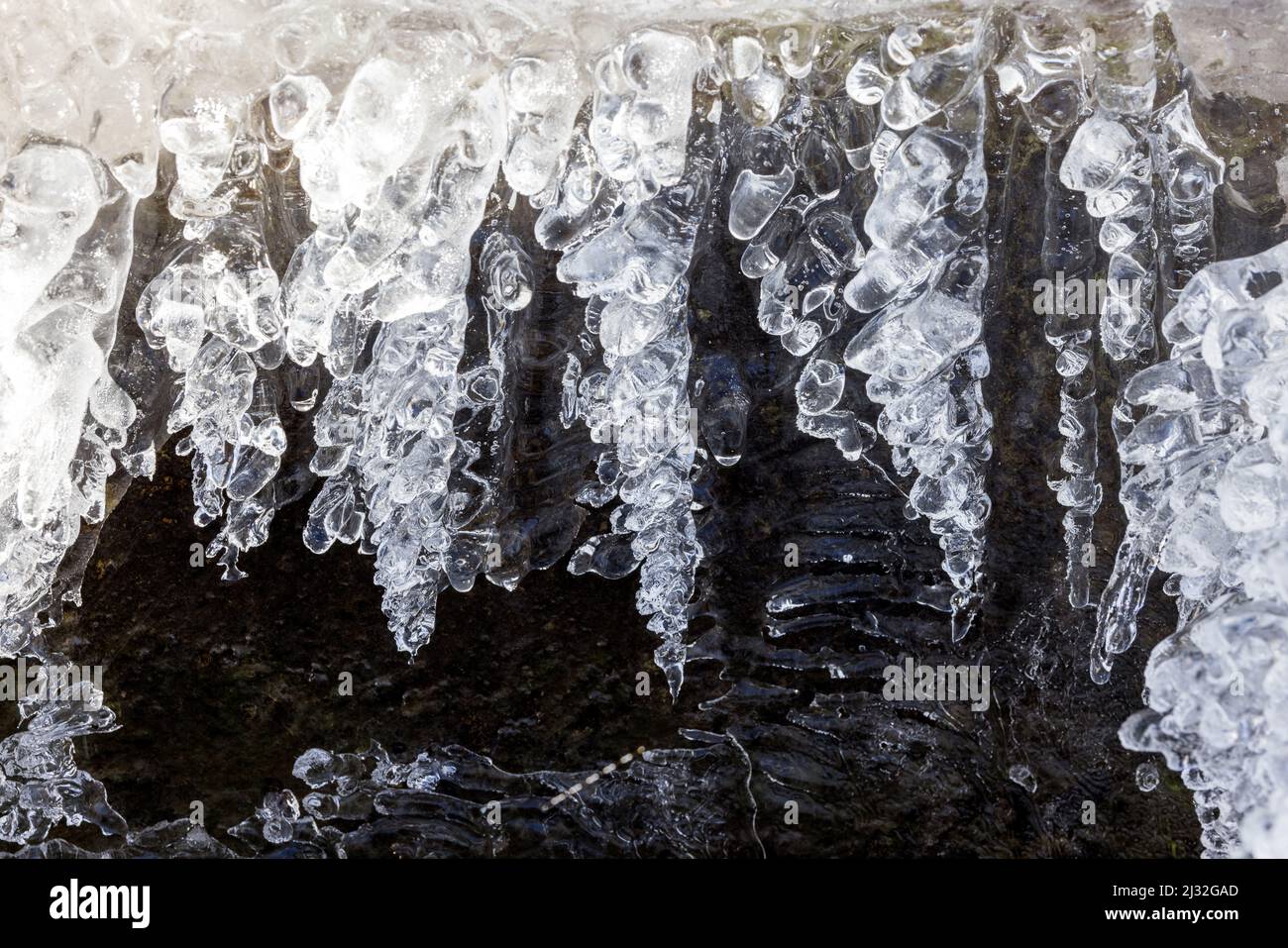 ice structures in the swiss alps Stock Photo - Alamy