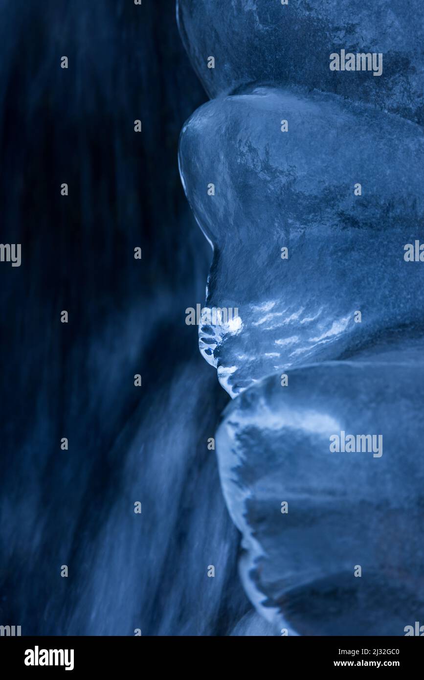 ice structures in the swiss alps Stock Photo - Alamy