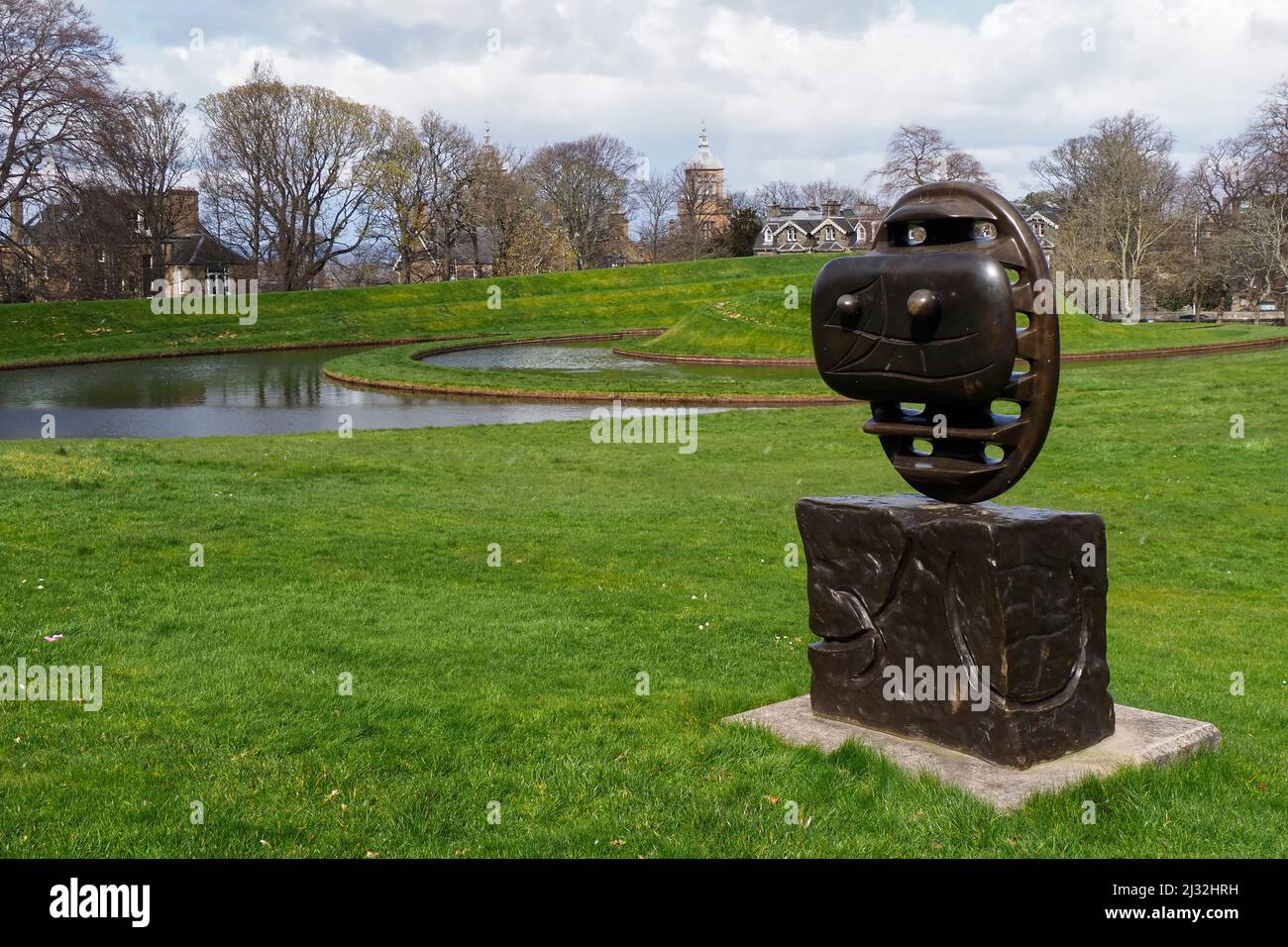 Personnage (Person) sculpture by Joan Miro at Scottish National Gallery ...