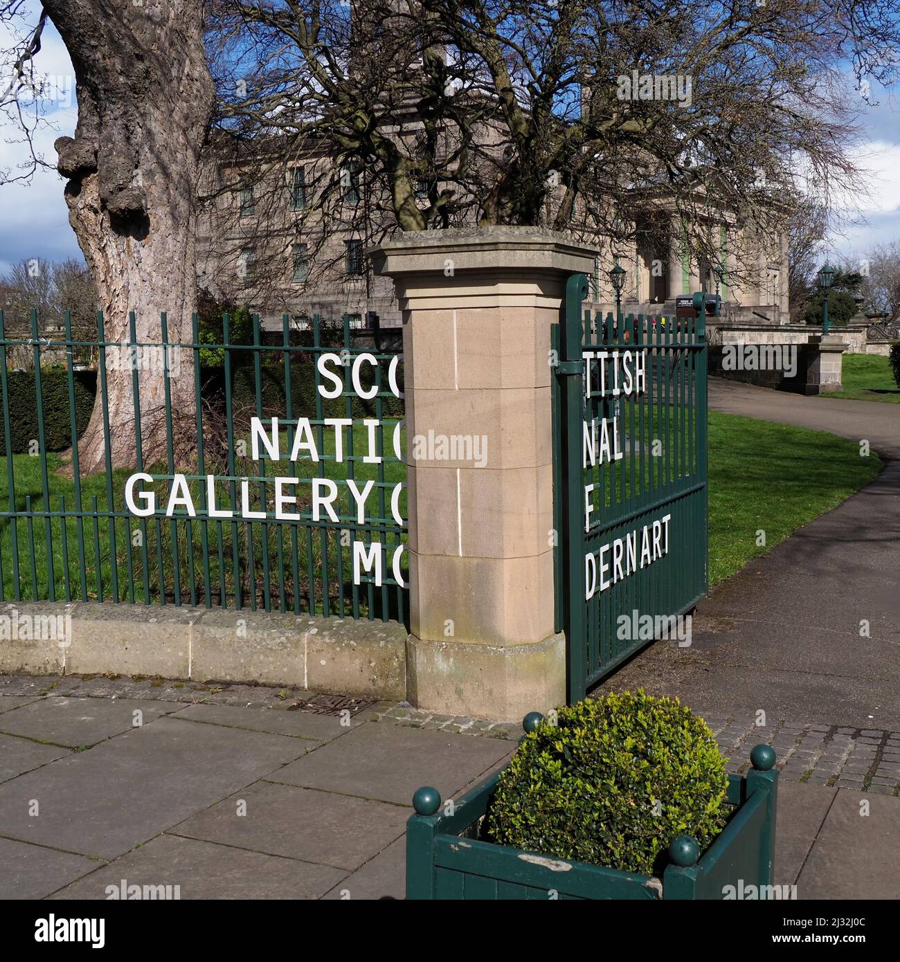 Scottish national gallery modern two hi-res stock photography and ...