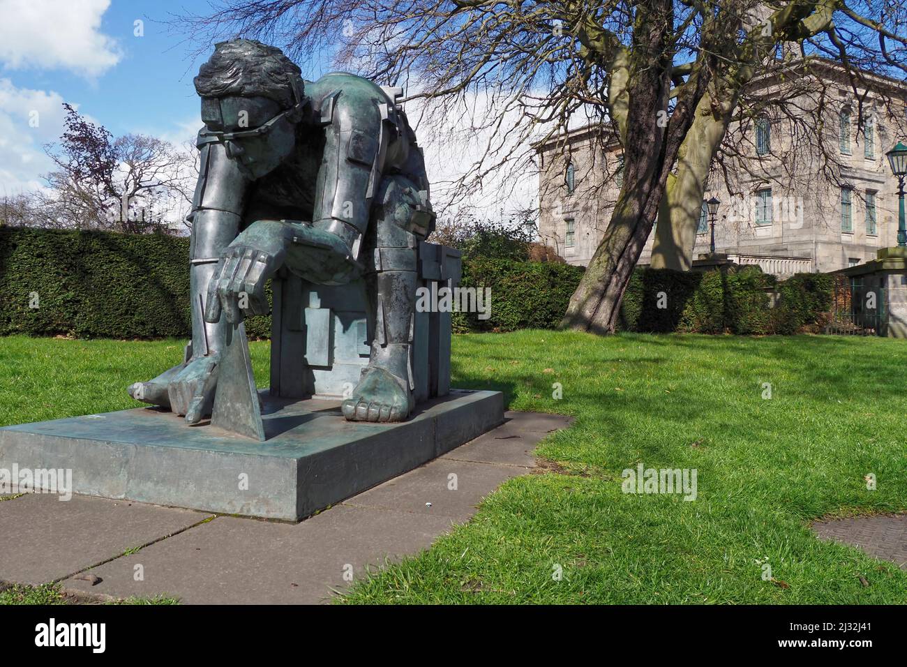 Eduardo Paolozzi Master of the Universe sculpture at the Scottish ...