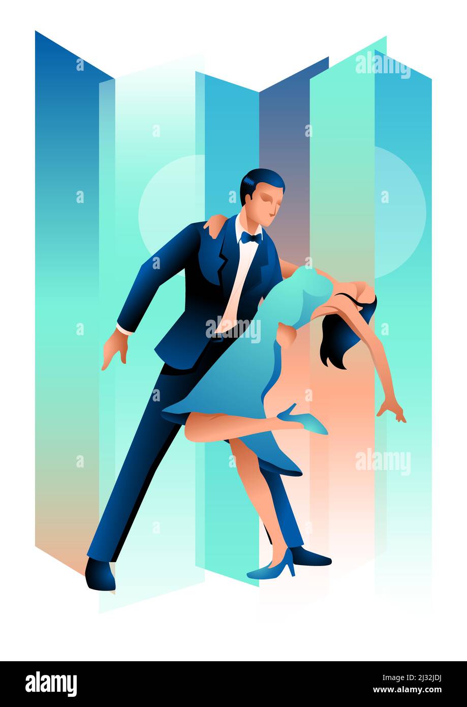 Tango show Stock Vector Images - Alamy