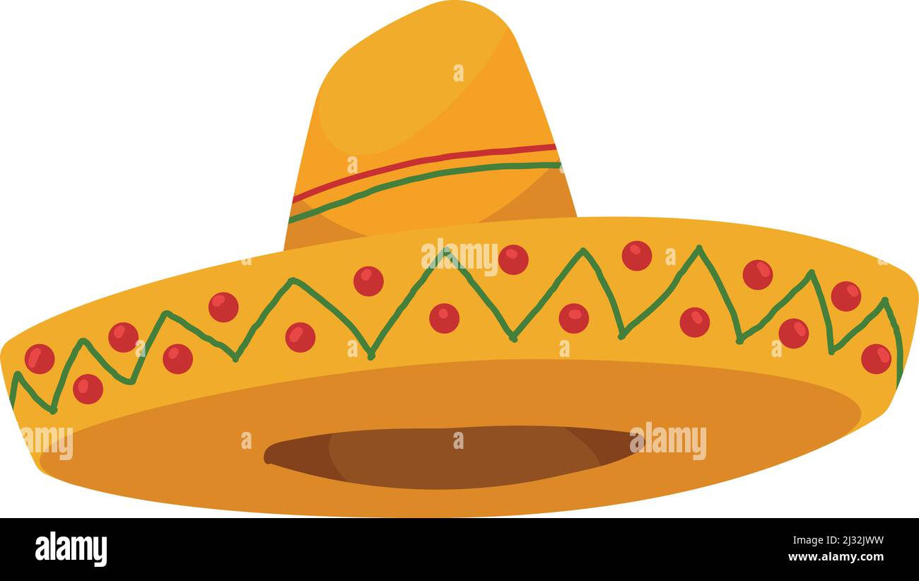 mexican traditional hat Stock Vector Image & Art - Alamy