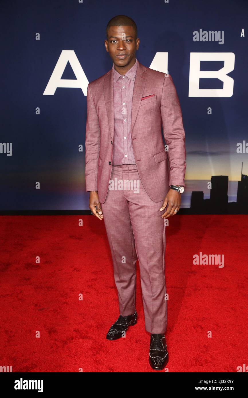 Los Angeles, Ca. 4th Apr, 2022. Cedric Sanders, at the premiere ...