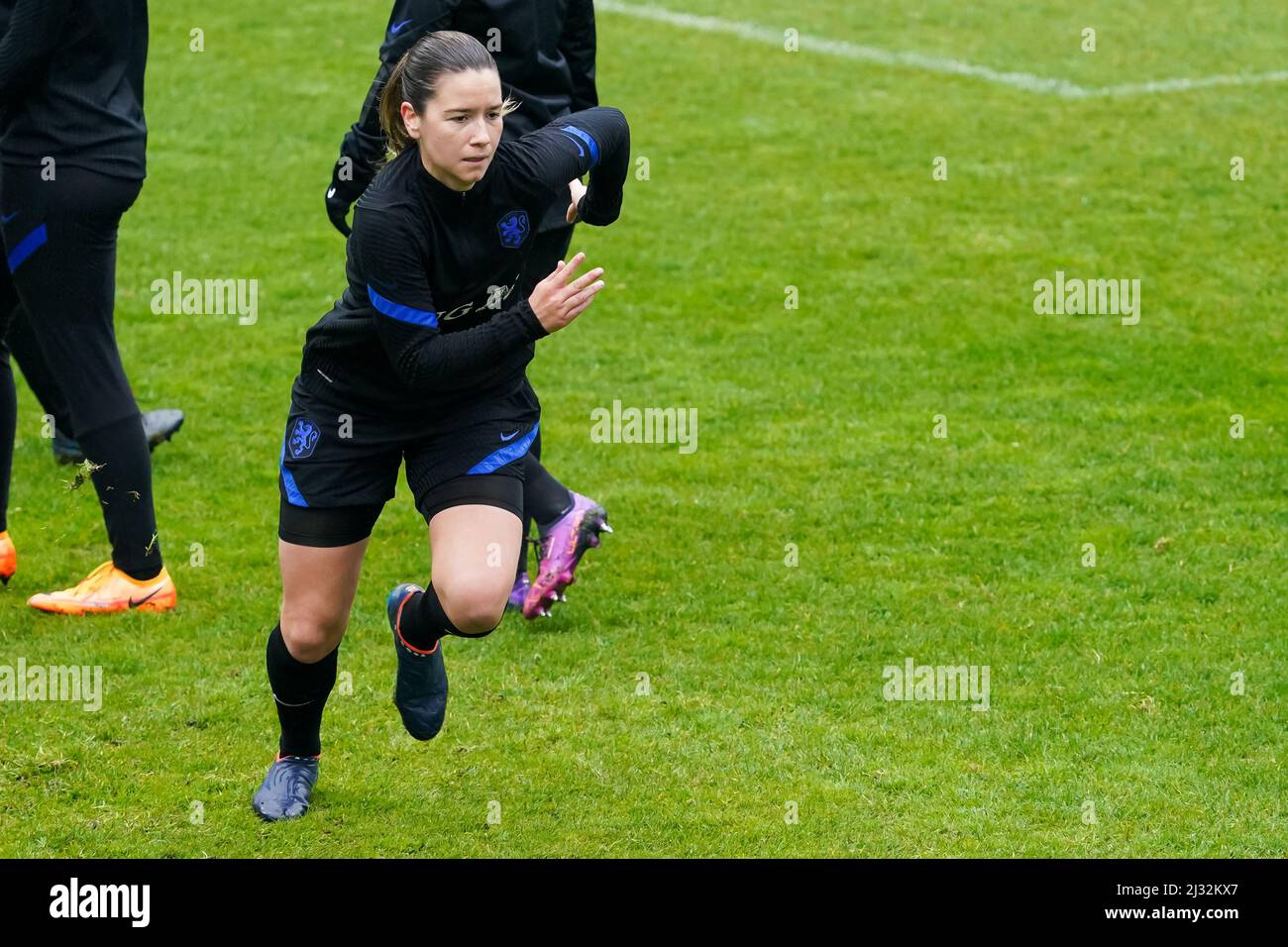 ZEIST, NETHERLANDS - APRIL 5: Damaris Egurrola of the Netherlands ...
