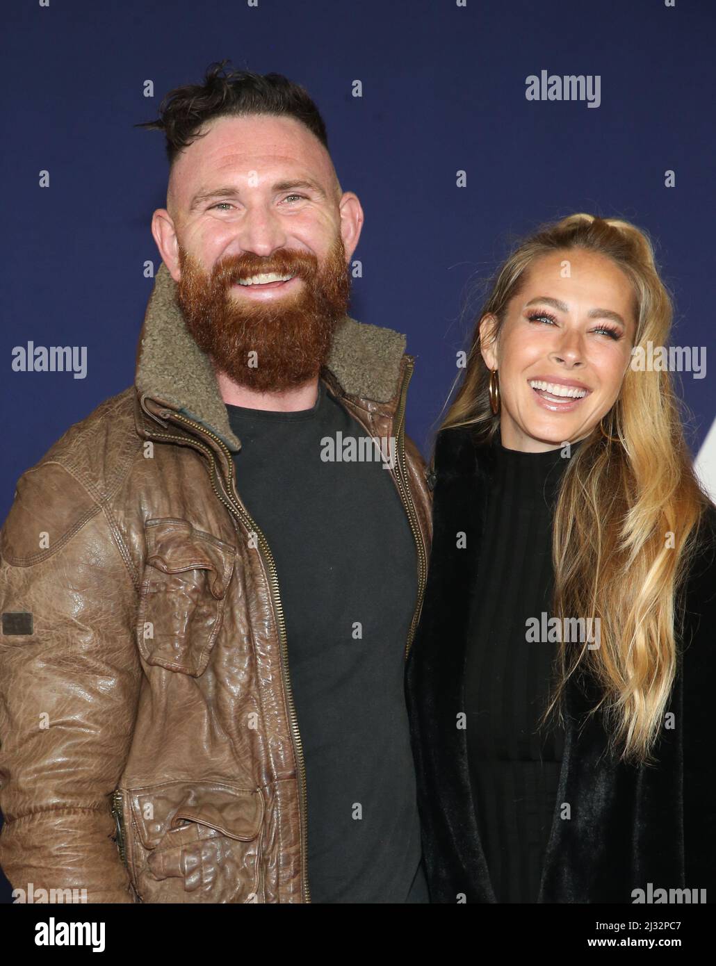Los Angeles, Ca. 4th Apr, 2022. Devan Long, at the premiere Ambulance ...