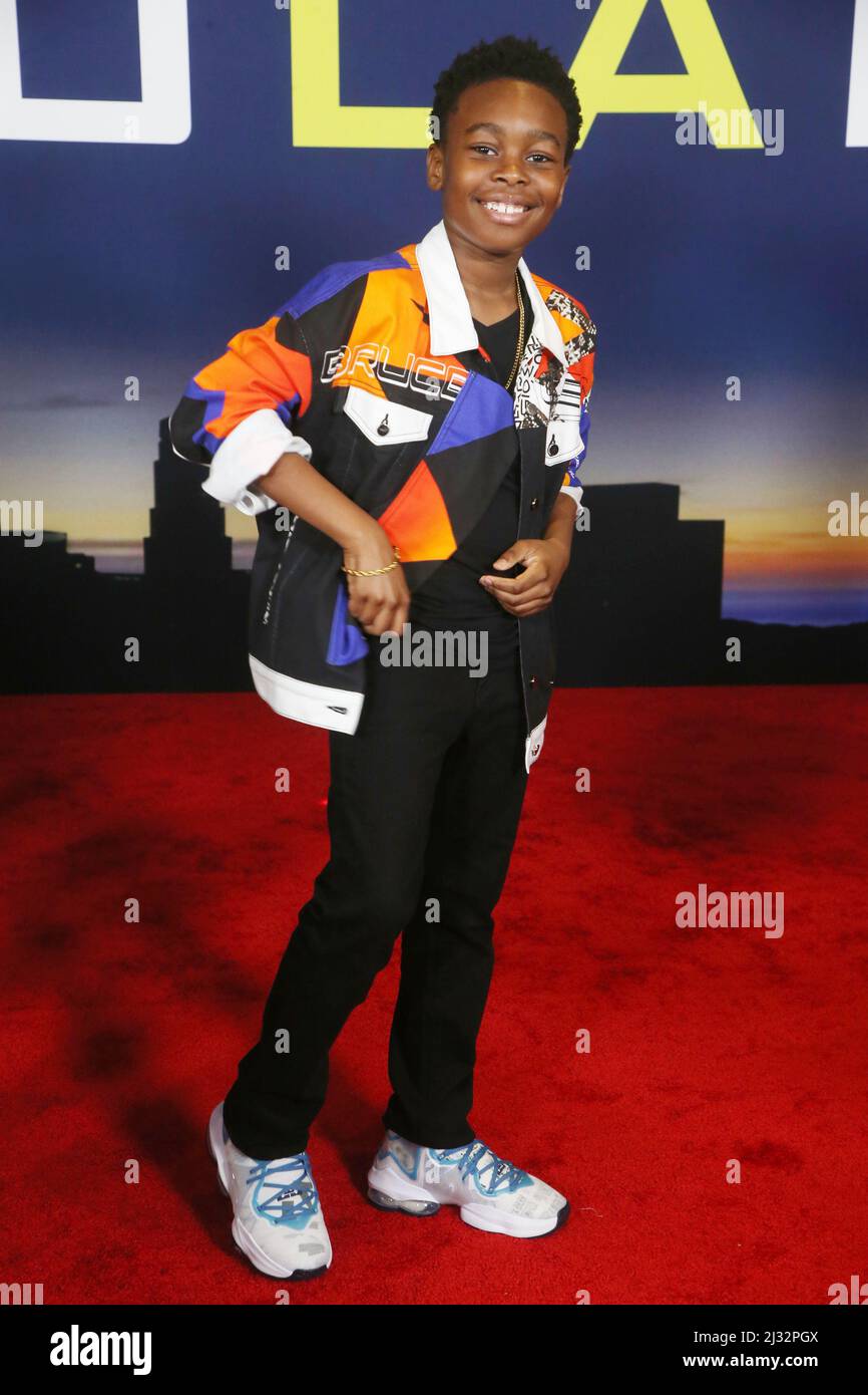 Los Angeles, Ca. 4th Apr, 2022. McColm Cephas Jr., at the premiere Ambulance at The Academy ...