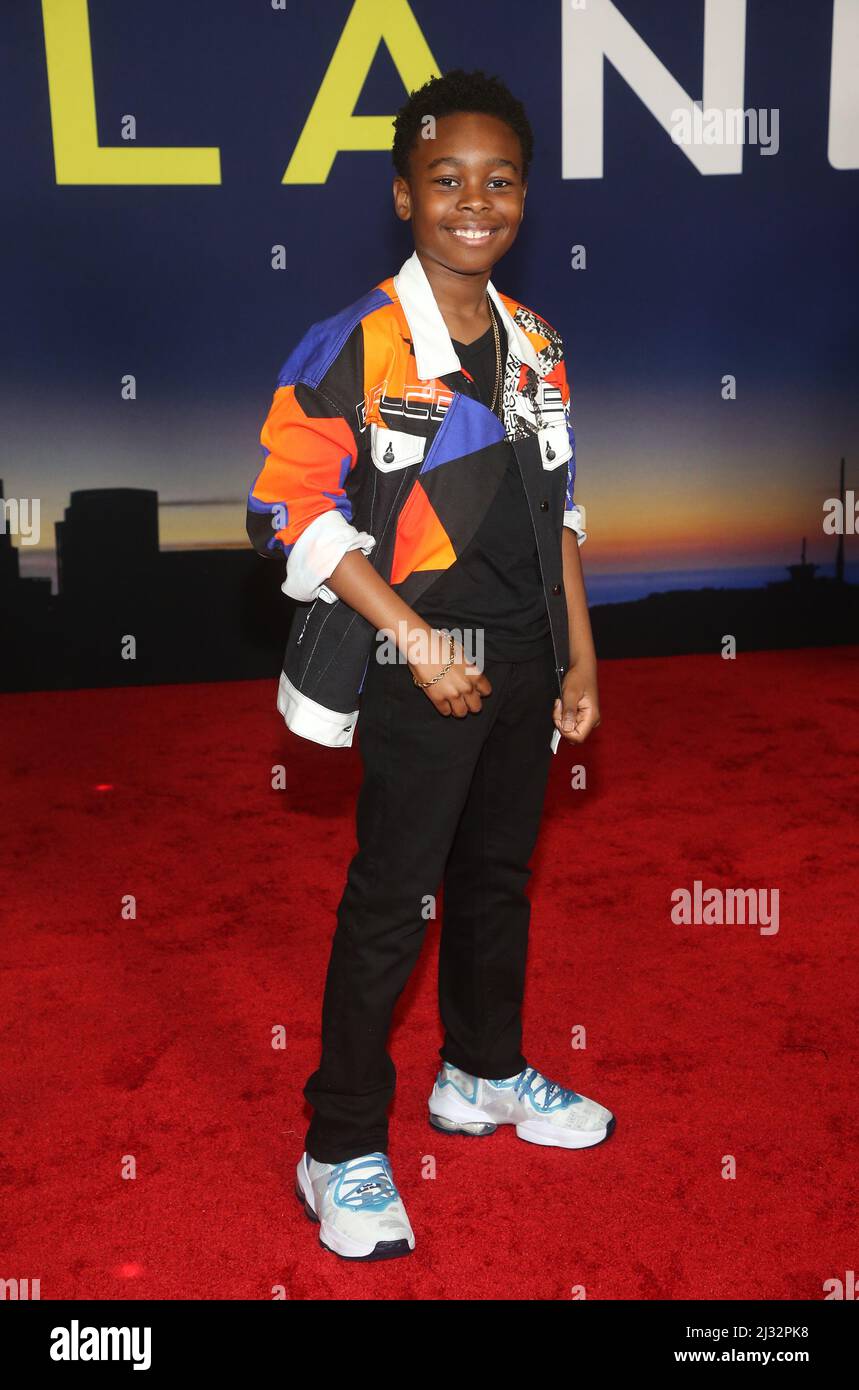 Los Angeles, Ca. 4th Apr, 2022. McColm Cephas Jr., at the premiere Ambulance at The Academy ...