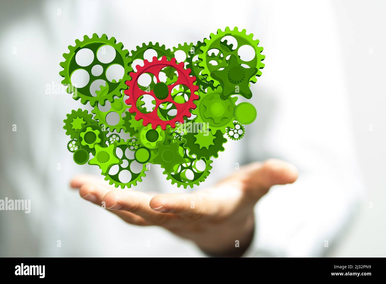 Cogs in a wheel hi-res stock photography and images - Alamy