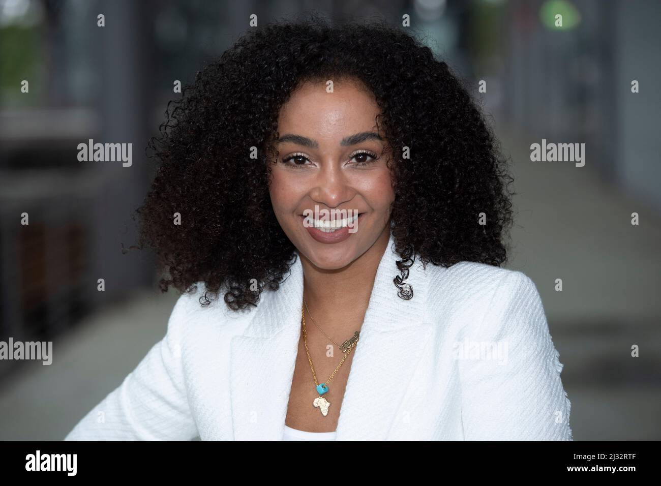 Cologne, Deutschland. 04th Apr, 2022. Actress Fereba KONE plays the ...