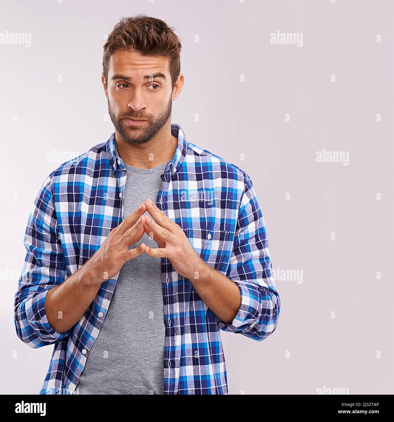 Man stubble sure hi-res stock photography and images - Alamy
