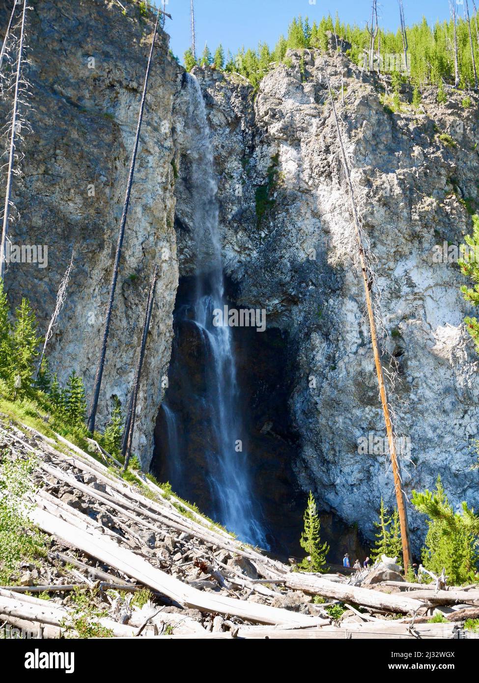 Fairy falls trail yellowstone hi-res stock photography and images - Alamy