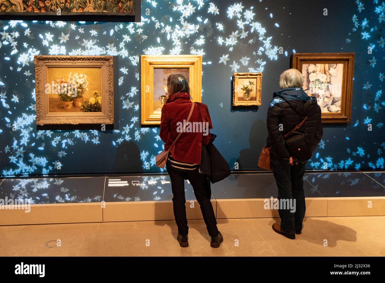 Interior of the Burrell Collection museum in Pollok Park Glasgow after ...