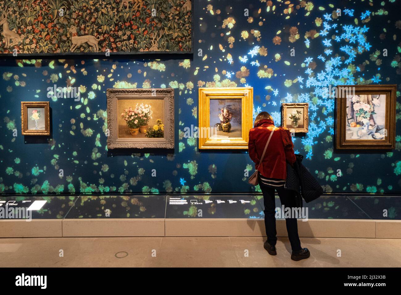 Interior of the Burrell Collection museum in Pollok Park Glasgow after ...