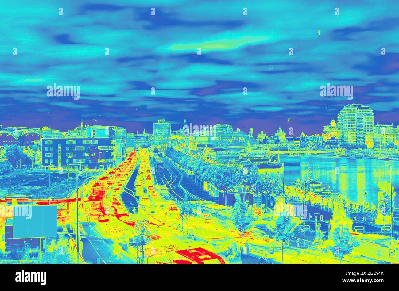 Infrared heat map hi-res stock photography and images - Alamy