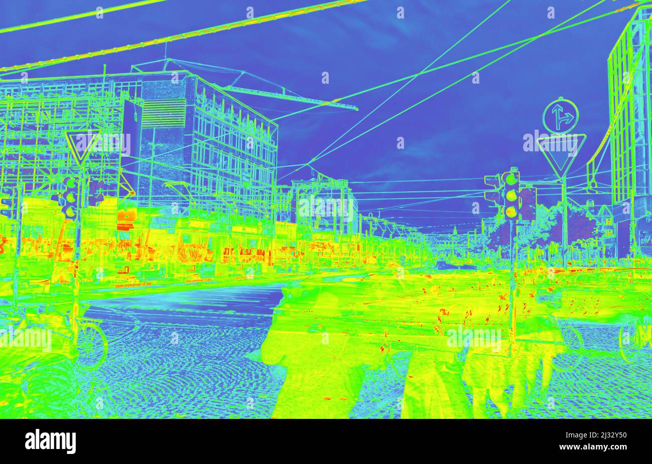 Infrared heat map hi-res stock photography and images - Alamy