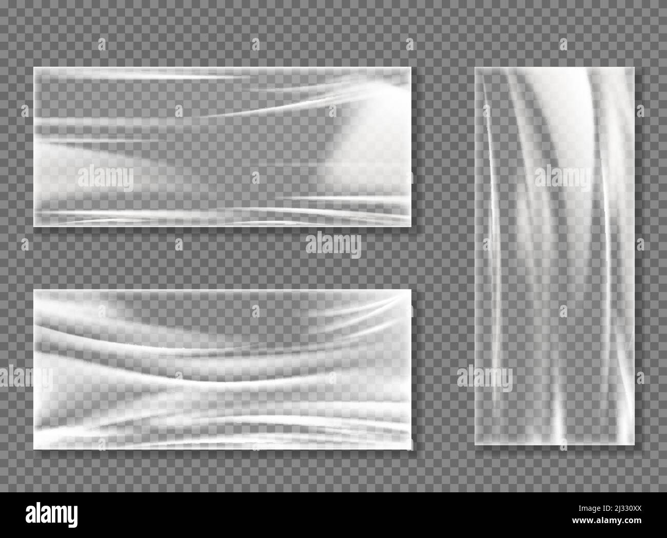 Transparent cellophane stretch film for wrapping food and protection ...